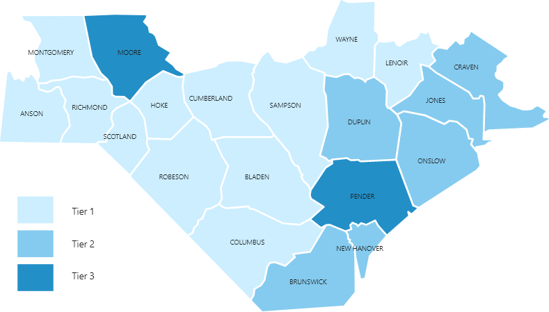 Taxes & Incentives | North Carolina's Southeast