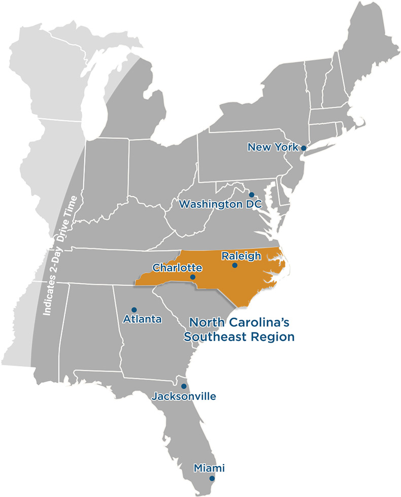 North Carolina's Southeast